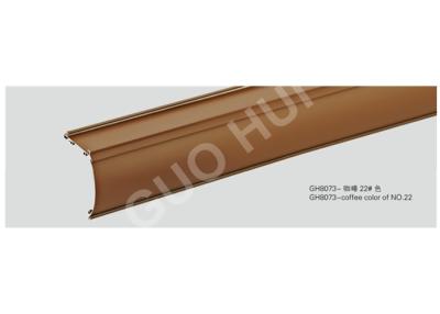 China Customized T5 6 Series Alloy Aluminium Extrusion Profiles For Curtain Rails Tracks for sale