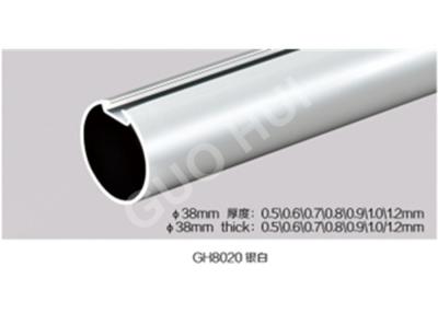 China Aluminum Shutter Doors Sliding Curtain Track For Home / Hotel / Office Building 38mm Dia for sale