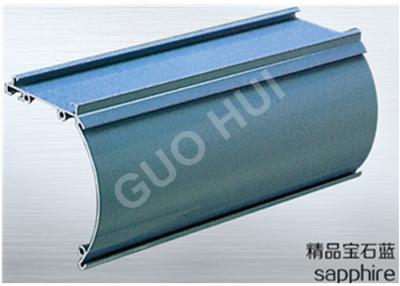 China Brush Finish Aluminum Profiles With Sapphire Drawbench / Punching / Drilling Process for sale