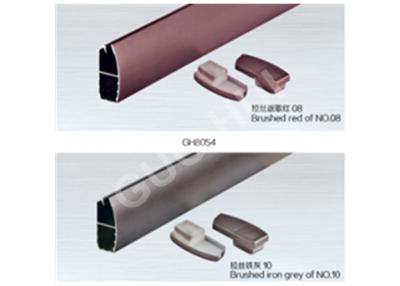 China bottom rail of roller shutter series channel aluminium profiles aluminum extrusion profiles different colors for sale