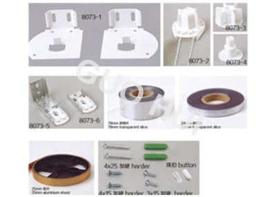 China Customized Curtain Track Accessories For Curtain Rod Track System ISO9001 for sale