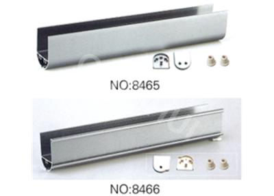 China Powder Coating Aluminium Extrusion Profiles For Soft Sheer Curtain Rail ISO9001 for sale