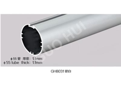 China Waterproof Anodized Aluminum Extrusions , Commercial Curtain Tracks Anodized Aluminum Rod for sale