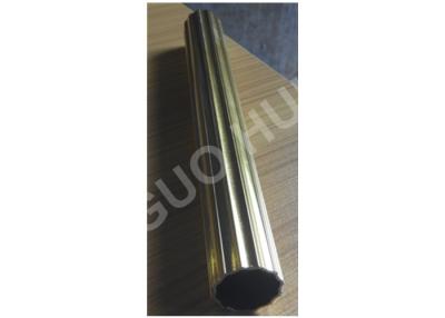 China Polished Aluminium Tube For Curtain Systems Track / Swish Curtain Pole ISO9001 for sale