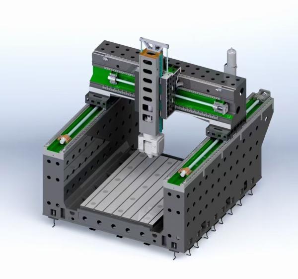 Quality Bridge Type Swinging Head Five Axis Machining Processing Machine 12000/15000 for sale