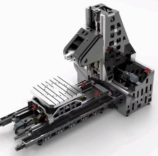 Quality Stable 5 Axis Horizontal Machining Center High Rigidity Heavy Cutting 6000Rpm for sale