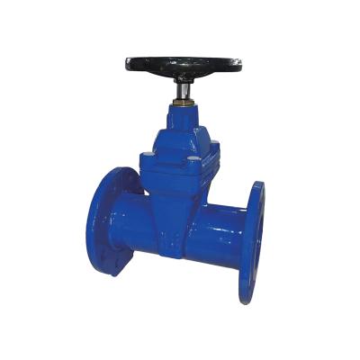 China Blue Flanged End Gate Valve Chemical Resistance Durable Gate Valve for sale