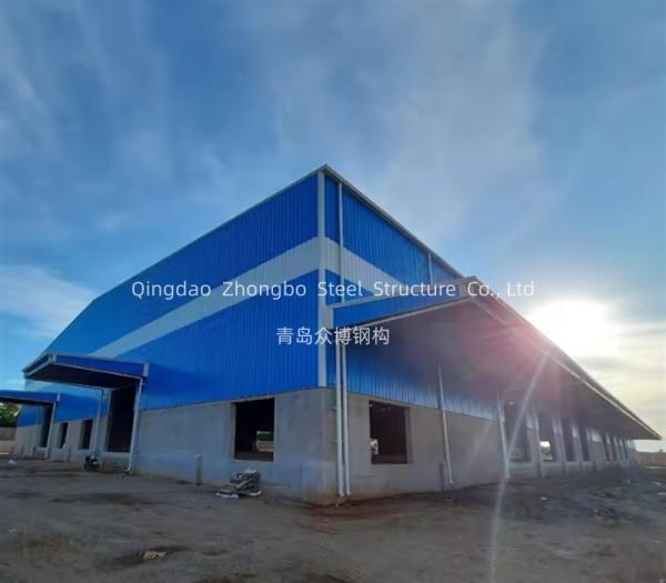 Quality Grade 12 Wind Resistance Prefabricated Steel Building Grade 8 Earthquake Resistance for sale