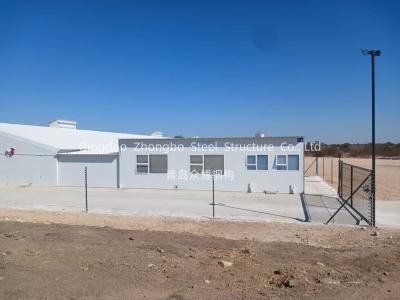 China Prefabricated Middle Size Light Steel Structure Poultry House Warehouse for sale