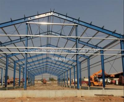 China Steel Structure Warehouse provides protection against environmental factors ensuring product preservation and asset security for sale