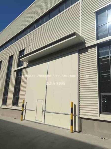 Quality Galvanized Prefabricated Factory For Steel Frame Structure Industrial Warehouse Building for sale
