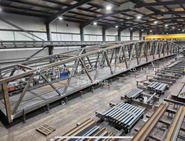 Quality Q235B Q355 Metal Space Frame Steel Structure Metal Fabricated Buildings Commercial for sale