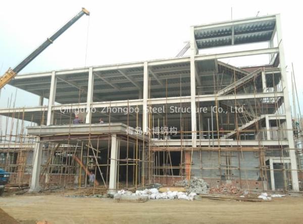 Quality Heavy Duty Steel Structure Building Constructions Providing Shelter And Structural Integrity for sale
