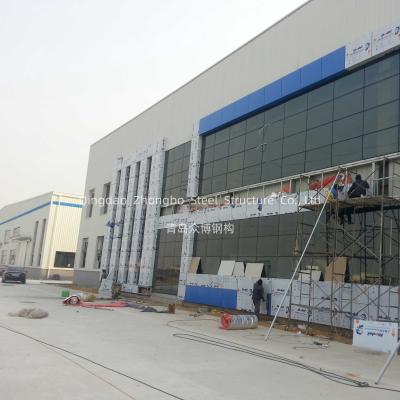 China Q355 Custom Industrial Prefabricated Warehouse Workshop Factory Storage Building for sale