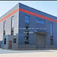 China Robust Steel Structure Workshop Q235B Q355 Prefabricated Industrial Building 30T Crane for sale