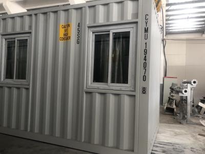 China 5 Separate Rooms Shipping Container Cabin / Metal Storage Container Houses for sale