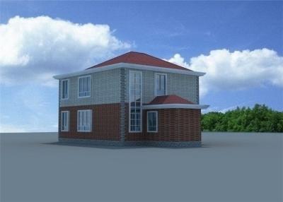 Cina Veloce installi la struttura d'acciaio della Camera della luce prefabbricata pronta di lusso della villa in vendita
