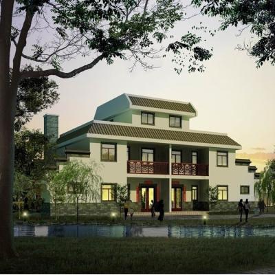 中国 二階建ての現代プレハブのモジュラー・ホームの贅沢で速い構造 販売のため