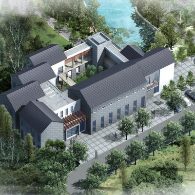 中国 二階建ての現代プレハブのモジュラー・ホームの贅沢で速い構造 販売のため