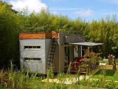 Cina Cabina prefabbricata del container del centro di villeggiatura con spazio all'aperto di Extanding in vendita