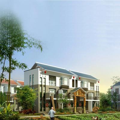 China Modern Pre Built Tiny Homes Kits Modular Light Steel Frame Structure for sale