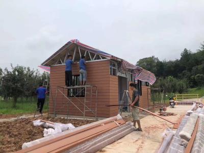 China 30m2 0.8mm Licht Staal G550 bouwde pre Uiterst klein Huis Te koop