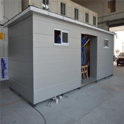 Cina immondizia dello sportello 35sqm che ordina le case minuscole prefabbricate moderne della stanza in vendita