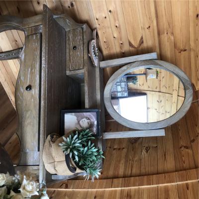 Cina Costruzione prefabbricata di legno anticorrosiva delle persone 27m2 della struttura 2 piccola fuori dalla cabina di griglia in vendita