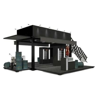 Cina caffè e negozio modulari del container della costruzione prefabbricata di 40ft per l'ufficio del caffè in vendita