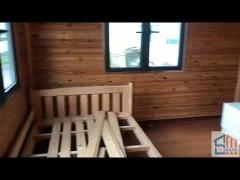 Camera prefabbricata del metallo della colonna del contenitore di legno 20m2 3mm