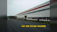 Fast Assembly Cold Storage Steel Warehouse Solution