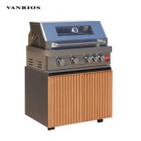 Quality Elite Outdoor Free Standing Bbq Grill With Powder Coated Aluminum Construction for sale