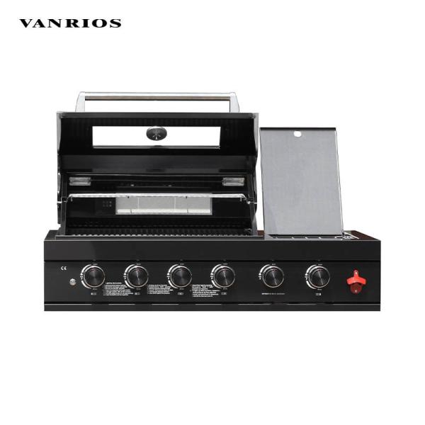 Quality Multi Function Stainless Steel Built In Bbq Grill 650 × 460 Mm for sale