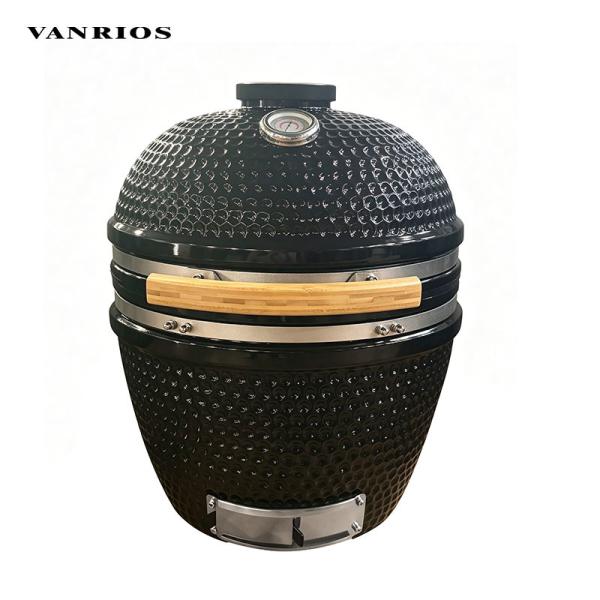 Quality Premium 21 Inch Egg Ceramic Charcoal Grill For Resorts Backyard BBQ for sale