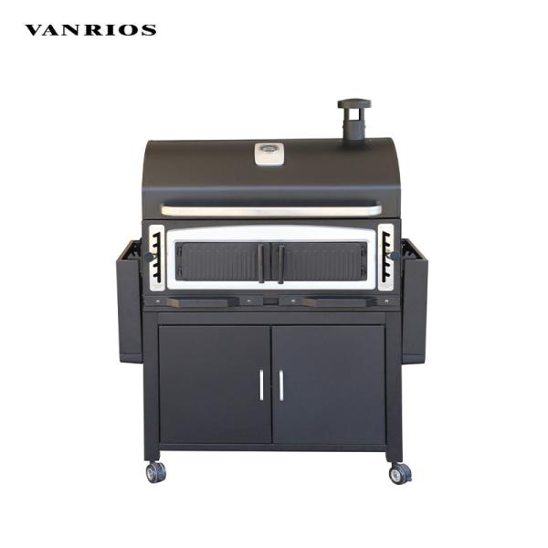 Quality Professional Freestanding Charcoal BBQ Grill With Adjustable Charcoal Tray for sale