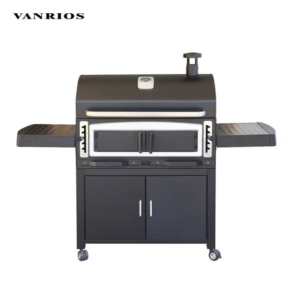 Quality Professional Freestanding Charcoal BBQ Grill With Adjustable Charcoal Tray for sale