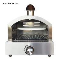 Quality Compact Stainless Steel Tabletop Gas Pizza Oven Durable 330 × 340 Mm for sale