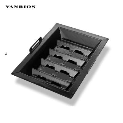 China Universal Enamel Coated Bbq Charcoal Tray For Outdoor BBQ Pods & Kitchen Islands for sale