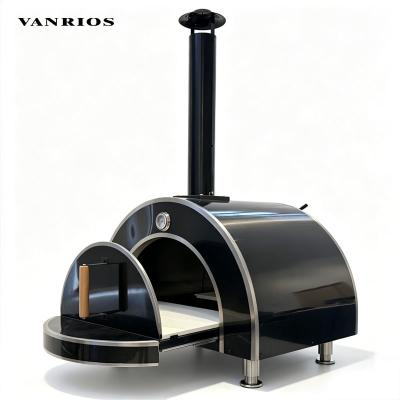 China High Temperature Stainless Steel Wood Fired Pizza Oven For Outdoor Cooking for sale