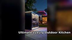 VANRIOS Aluminum Outdoor Kitchen Pod Luxury Cooking Station
