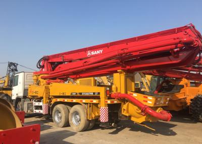 Cina 2012 anni hanno utilizzato la pompa per calcestruzzo 37m del benz bianchi e rossi, peso 32000kg in vendita