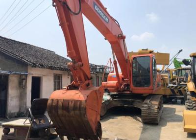 Cina La macchina dell'escavatore utilizzata DH220LC-7, colore usato Corea dell'arancia dell'escavatore 2012 del cingolo ha fatto in vendita