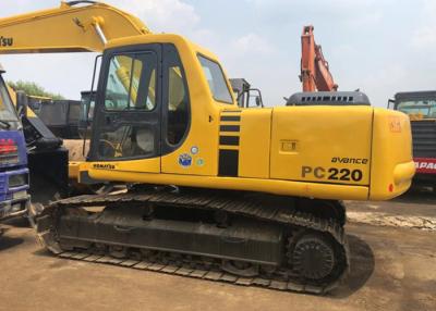 Chine Machine utilisée PC220 KOMATSU 2012 d'excavatrice de bonne condition du Japon une garantie d'an à vendre