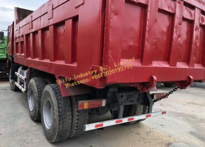 Cina L'autocarro con cassone ribaltabile della seconda mano di HOWO 375/10 gomme ha usato il tipo del diesel degli autocarri a cassone in vendita
