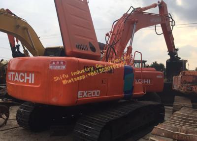 Cina macchina dell'escavatore utilizzata capacità del secchio 1.2m3 2010 zappatore di HITACHI EX200-3 di anno in vendita