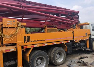 Cina Pompe per calcestruzzo utilizzate ISUZU di Putzmeister di 2010 anni 42M con il modello dell'asta di M42-5RZ in vendita