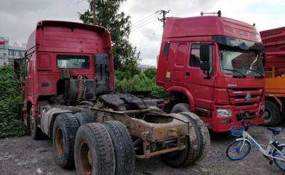 Cina Camion utilizzati del trattore del motore diesel, trattore Truck6840x2496x3850mm di Howo in vendita