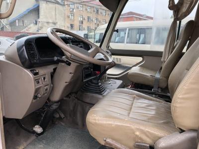 Cina Il colore grigio ha usato il passeggero diesel del bus 23-30 della seconda mano della trasmissione manuale del bus 1HZ del sottobicchiere di Toyota in vendita