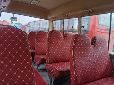 China Used Toyota Coaster Bus 30 Seats    LHD Steering Position  2016 Euro 3 Emission Standard for sale