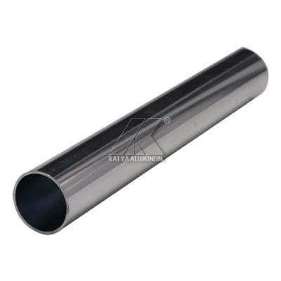 China Polish Round Aluminum Extrusion Profiles / Round Aluminium Profile Silver Color for sale